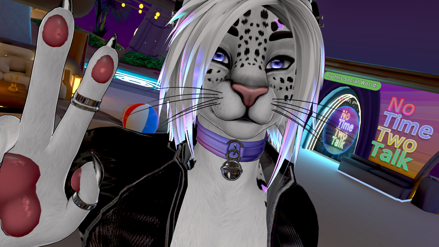 Snowmiaux – Sleek, Mystique'd Snow Leopard Fursona. Shiny loving ...